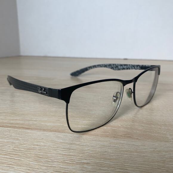 Ray-Ban | Accessories | Rayban Rb846 253 Eyeglasses Black Carbon Fiber ...